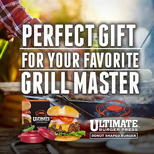 Ultimate Burger Press - 1/4lb, 1/3lb and 1/2lb Stuffed Burger Patty (3 Sizes Inside) GET More Creative