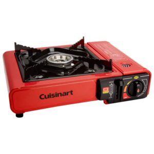 Cuisinart CGG-1050 Portable Butane Camping Stove with Carrying Case - 8,000 BTU Burner - Perfect for Camping and Tailgating