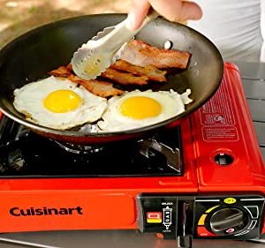 Cuisinart CGG-1050 Portable Butane Camping Stove with Carrying Case - 8,000 BTU Burner - Perfect for Camping and Tailgating