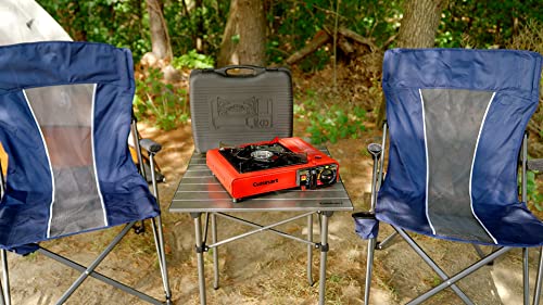 Cuisinart CGG-1050 Portable Butane Camping Stove with Carrying Case - 8,000 BTU Burner - Perfect for Camping and Tailgating