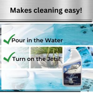 Ultimate Spa Hot Tub Jet Chemical Cleaner for Removing Harmful Film from All Jet Lines. Protect Your Family. QT