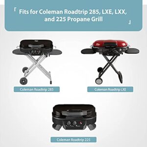 SHINESTAR Grill Cover and 18FT Propane Hose Adapter, Upgraded Set for Coleman Roadtrip 285, LXE, LXX, and 225 Propane Grill