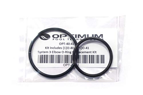 Optimum Pool Technologies System 3 Elbow O-Ring/Filter Stand Pipe O-Ring Replacements - Set of 2