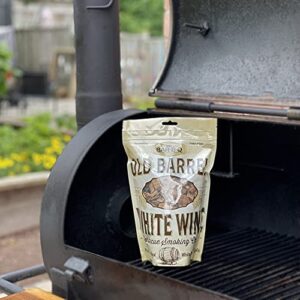 Mr. Bar-B-Q Old Barrel White Wine Barbecue Smoking Chips Home, Brown