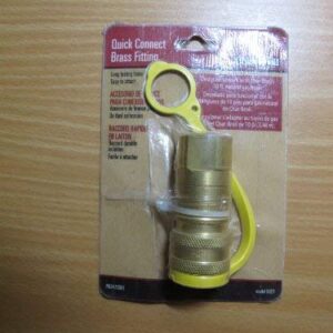 Char-Broil Universal Quick-Connect Coupler, brass