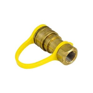 Char-Broil Universal Quick-Connect Coupler, brass