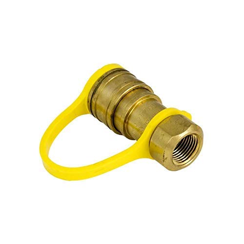 Char-Broil Universal Quick-Connect Coupler, brass