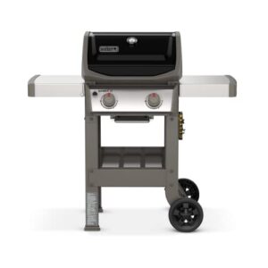 weber spirit ii e-210 2-burner liquid propane grill, black