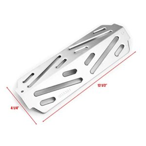 Weber 304 Stainless Steel Heat Deflector and 66033 Flavor Bars for Weber Genesis II and Genesis II LX 400 Series, Genesis ll LX E-440/S-440, Genesis ll S-410/E-410, Genesis ll 435 Gas Grills