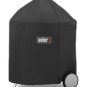 Weber Cover 26 Inch Charcoal Grills, Black