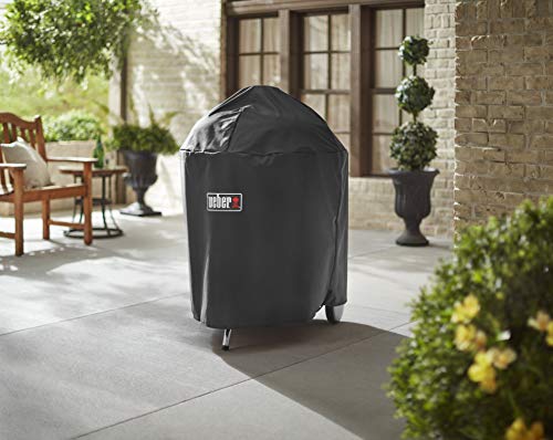 Weber Cover 26 Inch Charcoal Grills, Black