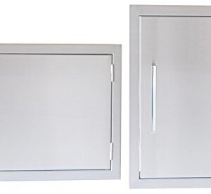 Sunstone BA-DV1724 Beveled Frame Vertical Single Access Door, 17" by 24"