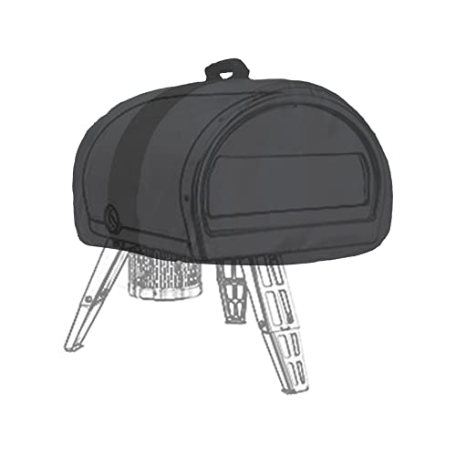 Outdoor Portable Pizza Oven Cover for Gozney Waterproof Pizza Oven Accessories Cover, Black