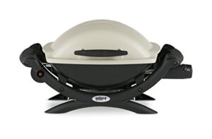 weber q1000 liquid propane grill, titanium