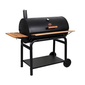 char-griller 2137 outlaw charcoal grill, 950 square inch, black