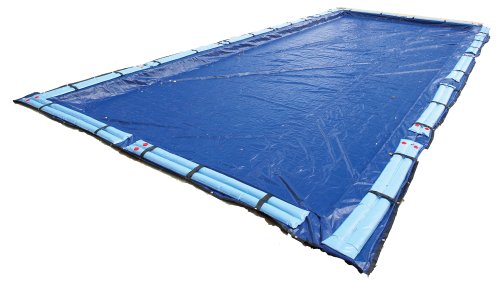 Blue Wave BWC952 Gold 15-Year 12-ft x 24-ft Rectangular In Ground Pool Winter Cover,Royal Blue