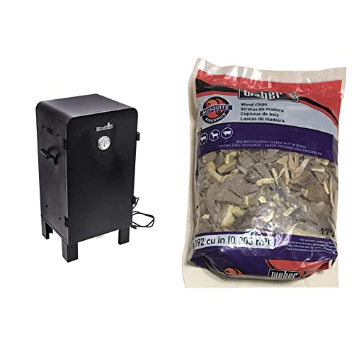 Char-Broil Analog Electric Smoker & Weber Available Stephen Products 17149 Mesquite Wood Chips, 192 cu. in. (0.003 c, m