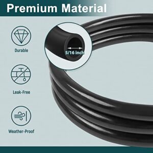 GASPRO 6-Foot Propane Hose with Regulator for Blackstone 28''/36'' Griddle, Weber Grill, Propane fire pit and More, 3/8" Female Flare, Low Pressure