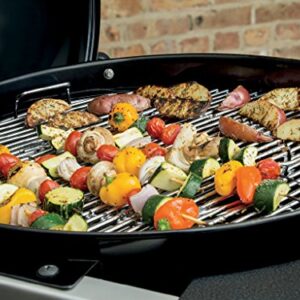 Weber Performer Deluxe Charcoal Grill, 22-Inch, Touch-N-Go Gas Ignition System, Copper