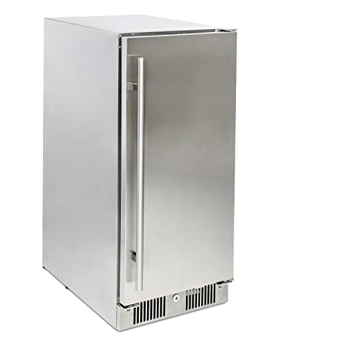 Blaze 15-Inch 3.2 Cu. Ft. Outdoor Rated Compact Refrigerator - BLZ-SSRF-15