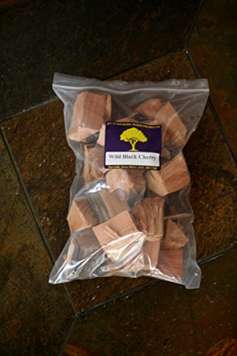 J.C.'s Smoking Wood Chunks - 4 PK Gallon Sized Bag of Apple, Maple, Mulberry, Wild Black Cherry