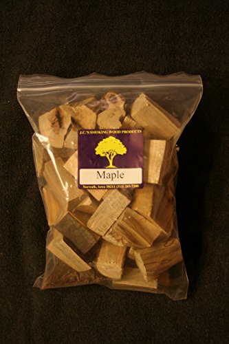 J.C.'s Smoking Wood Chunks - 4 PK Gallon Sized Bag of Apple, Maple, Mulberry, Wild Black Cherry