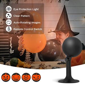 Auxiwa Halloween Decorations Lights Outdoor Pumpkin Projector Light for Halloween Home Party Garden Landscape Wall Decorations