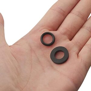 10Pcs Propane Tank Gasket and 10Pcs O-Rings for All Soft Nose P.O.L. Fittings, Soft Rubber Leakage-Proof Sealing, Fit for Propane Gas Adapters, Connectors, Valves, Regulators, Accessories and More