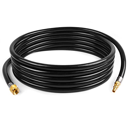 GASPRO 18-Foot RV Quick Connect Propane Hose for Camp Chef Explorer, Outland Living Fire Bowl, Camping Grill, Portable Fire Pit and More