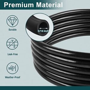 GASPRO 18-Foot RV Quick Connect Propane Hose for Camp Chef Explorer, Outland Living Fire Bowl, Camping Grill, Portable Fire Pit and More