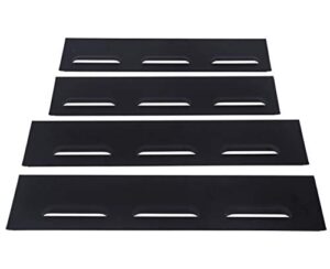 delsbbq 5015 wind screen for blackstone 36″ griddle and other griddle, black