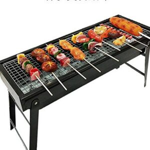 Charcoal Grill,Portable Barbecue Grill Folding BBQ Grill,Small Barbecue Grill,Outdoor Grill Tools for Camping Hiking Picnics Traveling 24''x13''x9''