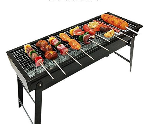 Charcoal Grill,Portable Barbecue Grill Folding BBQ Grill,Small Barbecue Grill,Outdoor Grill Tools for Camping Hiking Picnics Traveling 24''x13''x9''