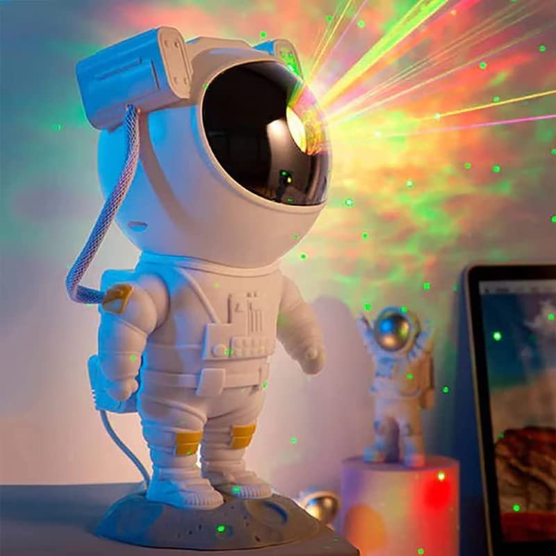 Space Buddy - Pleshy Spacebuddy, Pleshy Space Buddy Projector Light, Galaxy Star Night Light Projector, Spacebuddy Astronaut Projector, Astronaut Star Galaxy Projector Light with Timer and Remote