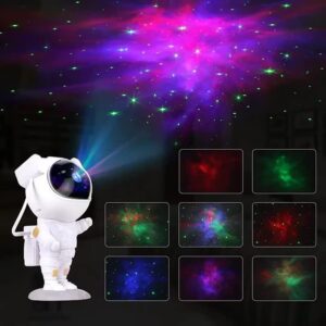 Space Buddy - Pleshy Spacebuddy, Pleshy Space Buddy Projector Light, Galaxy Star Night Light Projector, Spacebuddy Astronaut Projector, Astronaut Star Galaxy Projector Light with Timer and Remote