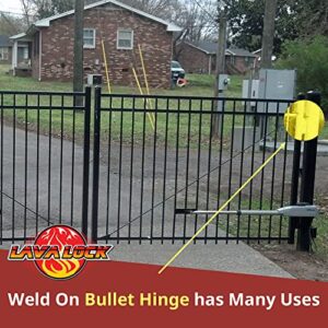 4" BBQ Smoker Bullet 4 in. Hinge 4 inch Hinges Stove Weld On Pit