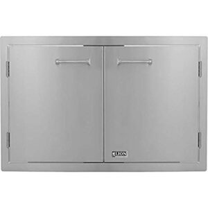 lion premium grills l3322 double door 33″x22″