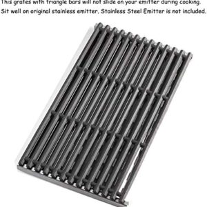 Grates 17 x 9.5 Inch for Charbroil 463242715 463242716 463276016 463257520 Nexgrill 720-0882A 720-0882D BHG 720-0882 Members Mark 720-0830G G533-0009-W1A 463436214 463432215 463436215 463436213