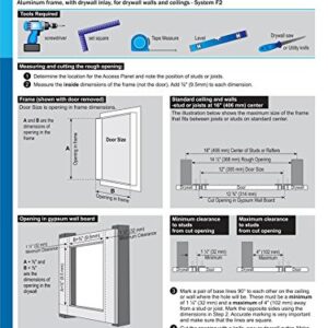 20"X 20" Access Panel with 5/8" Drywall Inlay - F2