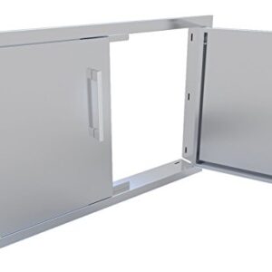 Sunstone BA-DD30 Beveled Frame Double Access Door, 30"