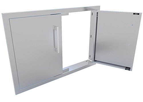 Sunstone BA-DD30 Beveled Frame Double Access Door, 30"