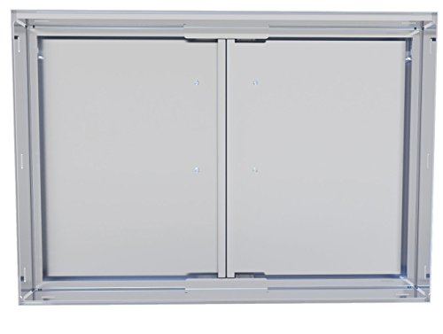 Sunstone BA-DD30 Beveled Frame Double Access Door, 30"