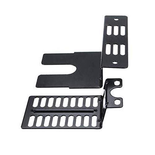 Motor Bracket, 2PCS Stainless Steel Barbecue Grill Use Tool, High Hardness Safe Outdoor Camping Rotisserie Support Plate BBQ Accessories, Easy Install