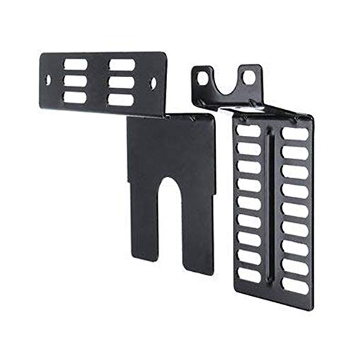 Motor Bracket, 2PCS Stainless Steel Barbecue Grill Use Tool, High Hardness Safe Outdoor Camping Rotisserie Support Plate BBQ Accessories, Easy Install