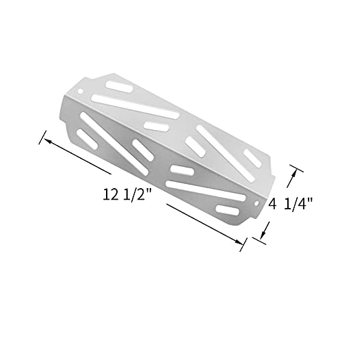 Rejekar Grill Parts Stainless Steel Heat Deflector for Weber Genesis II LX 300 Series, Replacement Parts for Weber 66040 Genesis II 310 330