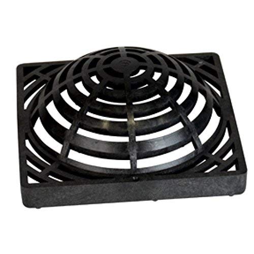 NDS National Diversified Sales 981 9" Black Atrium Sewer & Drain Grate