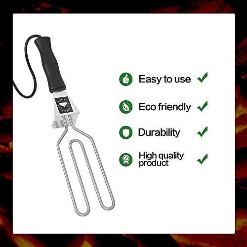 Phoenix Pit Electric Charcoal Starter 650W | 6.56 ft Extension Cord Included | Best Fire Igniter for Coal Wood Lump Briquettes | Great BBQ Tool kit Accessory