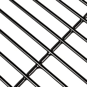 Hisencn Grill Grates Replacement for Dyna-Glo 3-Burner Open Cart Propane DGC310CNP-D, DGC310RNP-D, DGC310BNP-D, 19 3/5 inch Porcelain Coating Steel Cooking Grid