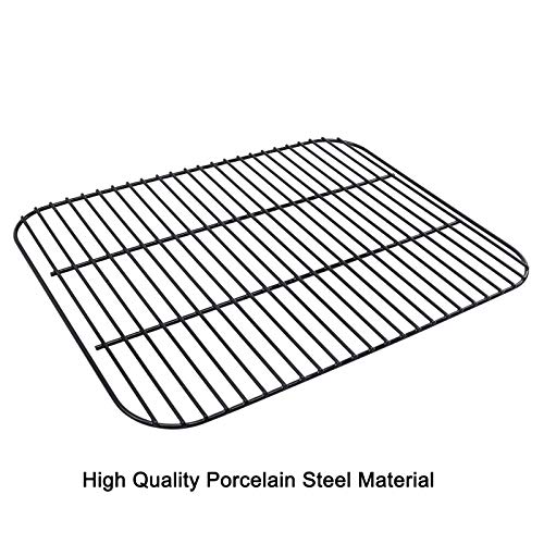 Hisencn Grill Grates Replacement for Dyna-Glo 3-Burner Open Cart Propane DGC310CNP-D, DGC310RNP-D, DGC310BNP-D, 19 3/5 inch Porcelain Coating Steel Cooking Grid