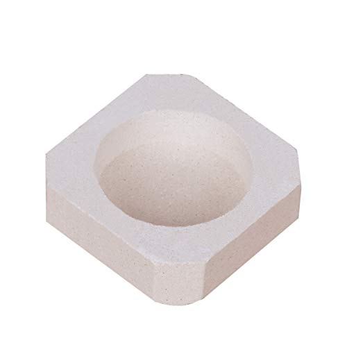 GasSaf Ceramic Briquettes Replacement for Lynx L27, L30, L42, CS30 and Other Gas Grills, 2" by 2" Each, Set of 50 pcs